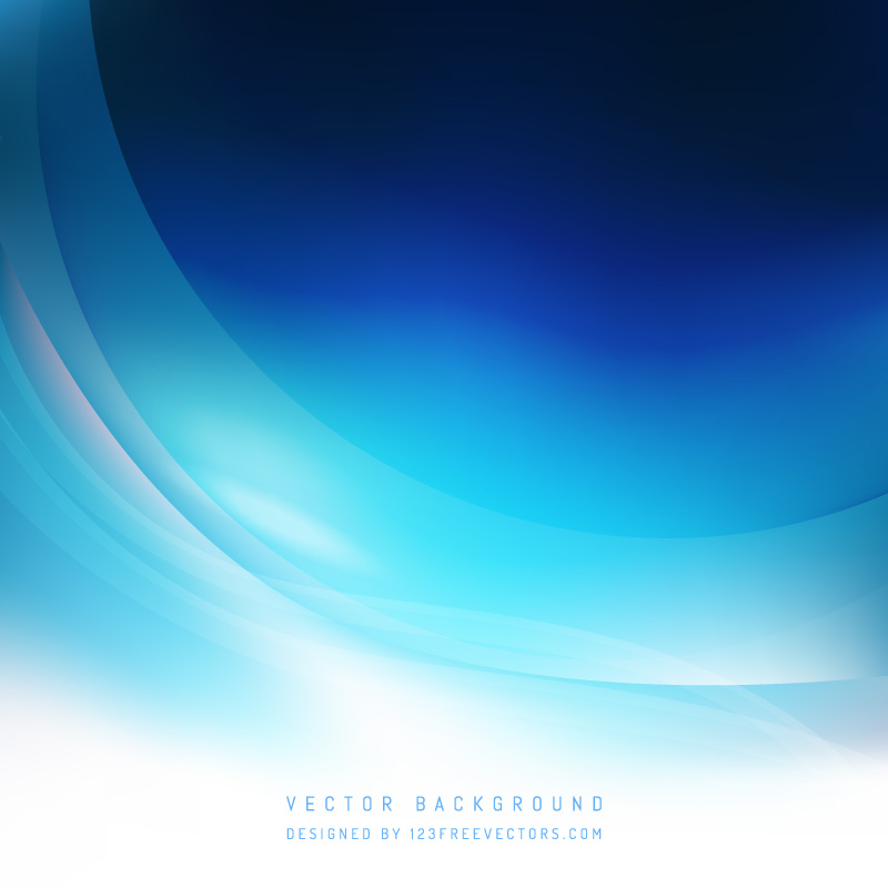 Blue Wave Background Design