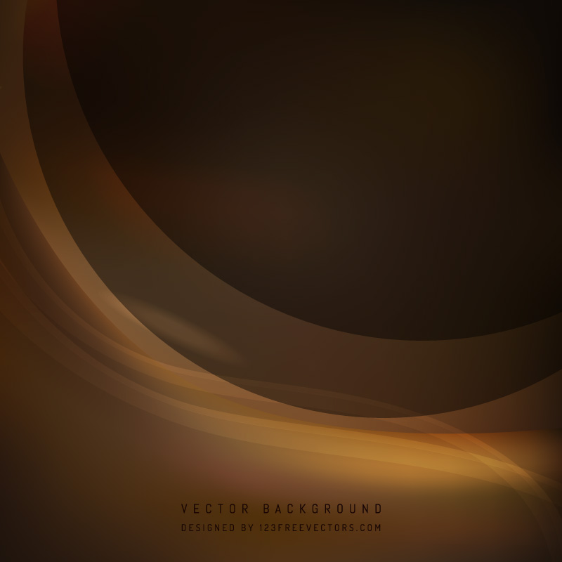 Abstract Dark Brown Wave Background