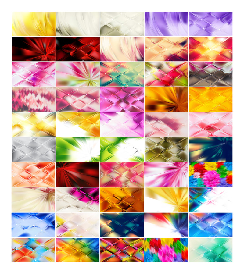 50 Abstract Background Illustrator Pack