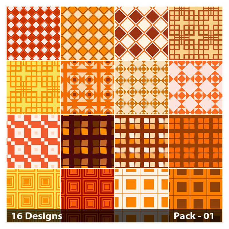 Orange Square Pattern Background | Download Premium High-resolution ...
