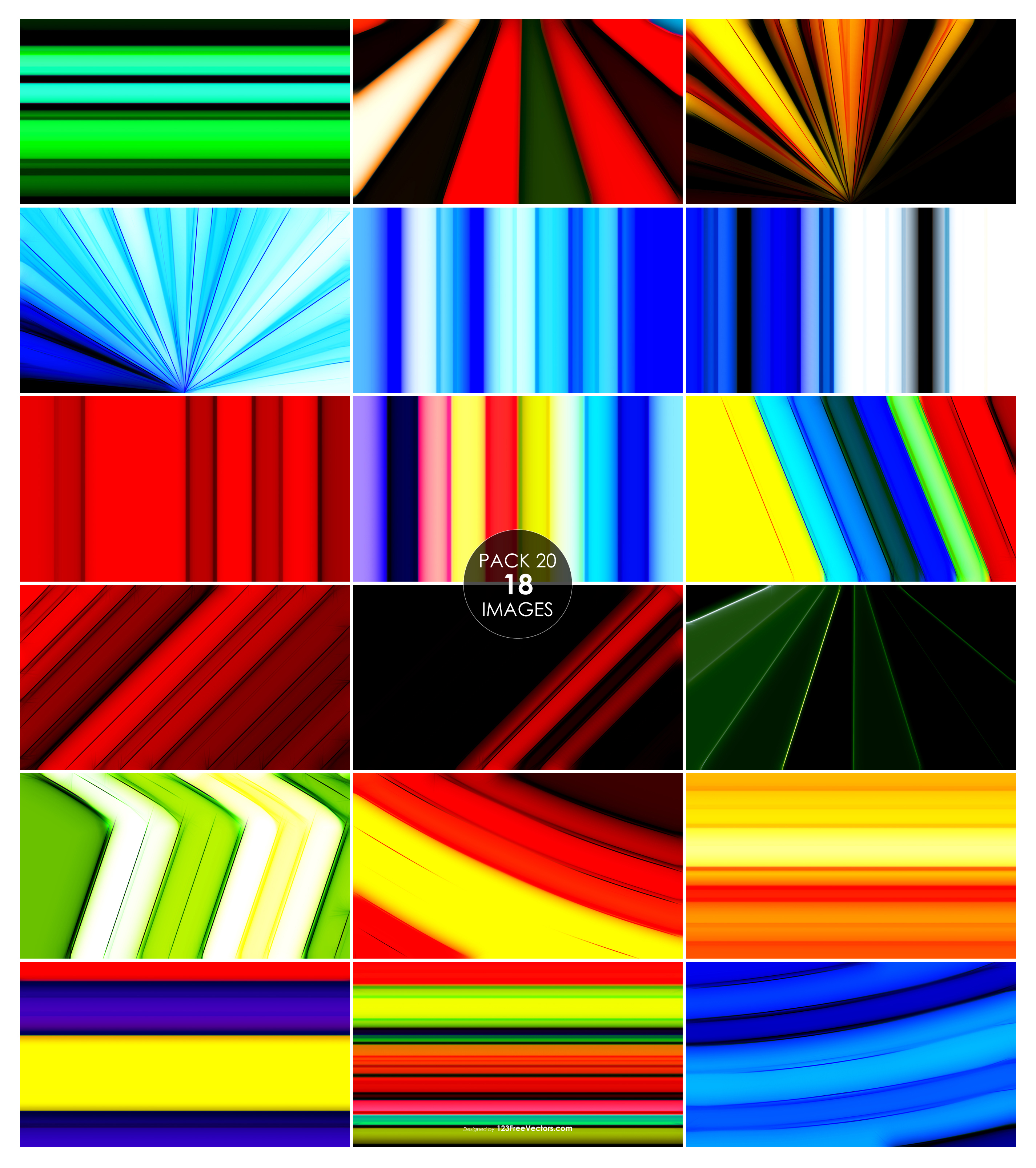 18 Abstract Colorful Background Pack 20