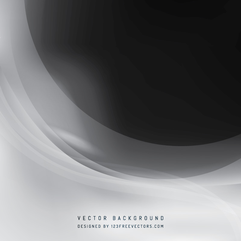 Gray Wave Background Design