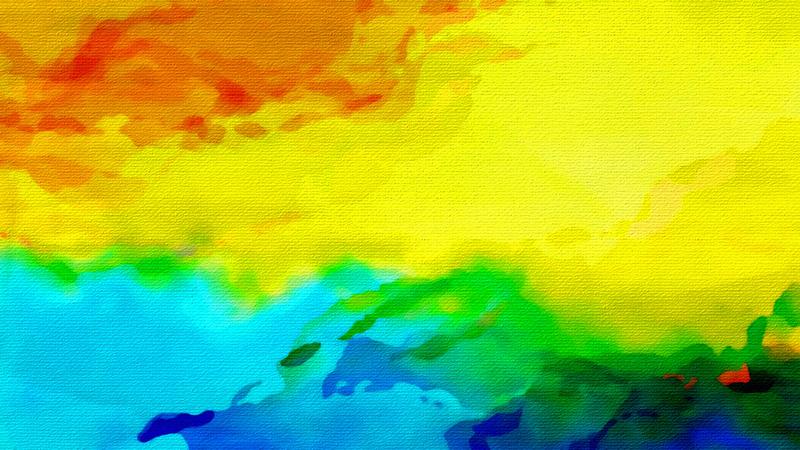 Vibrant Watercolor Abstract Background