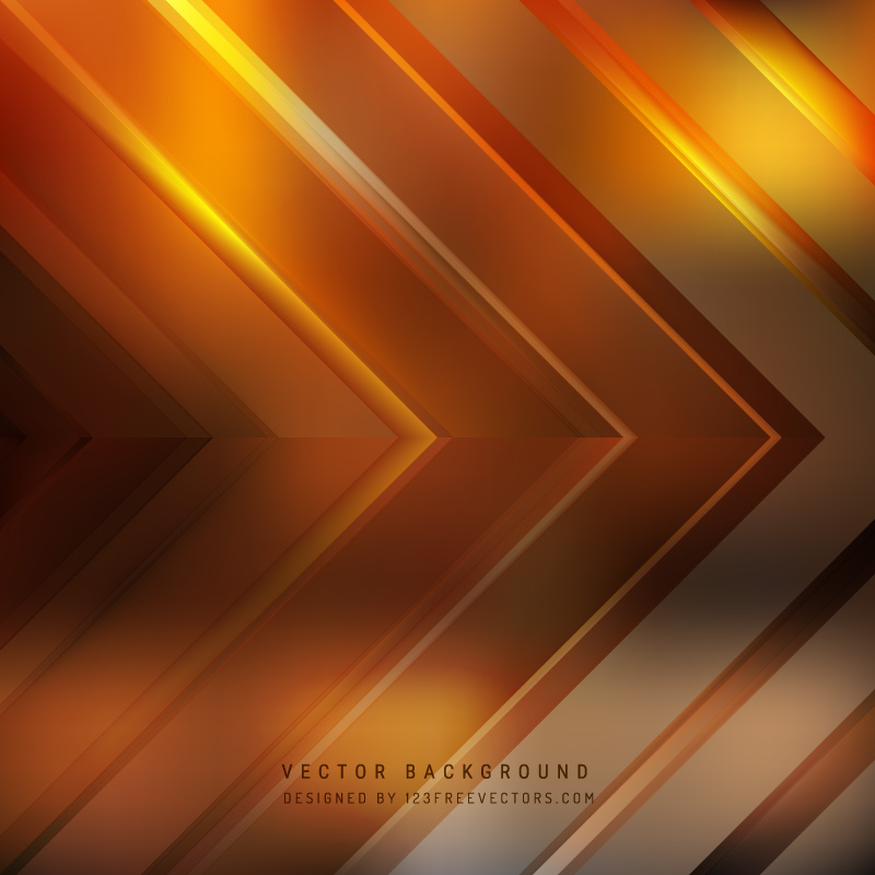 Abstract Brown Arrow Background Template