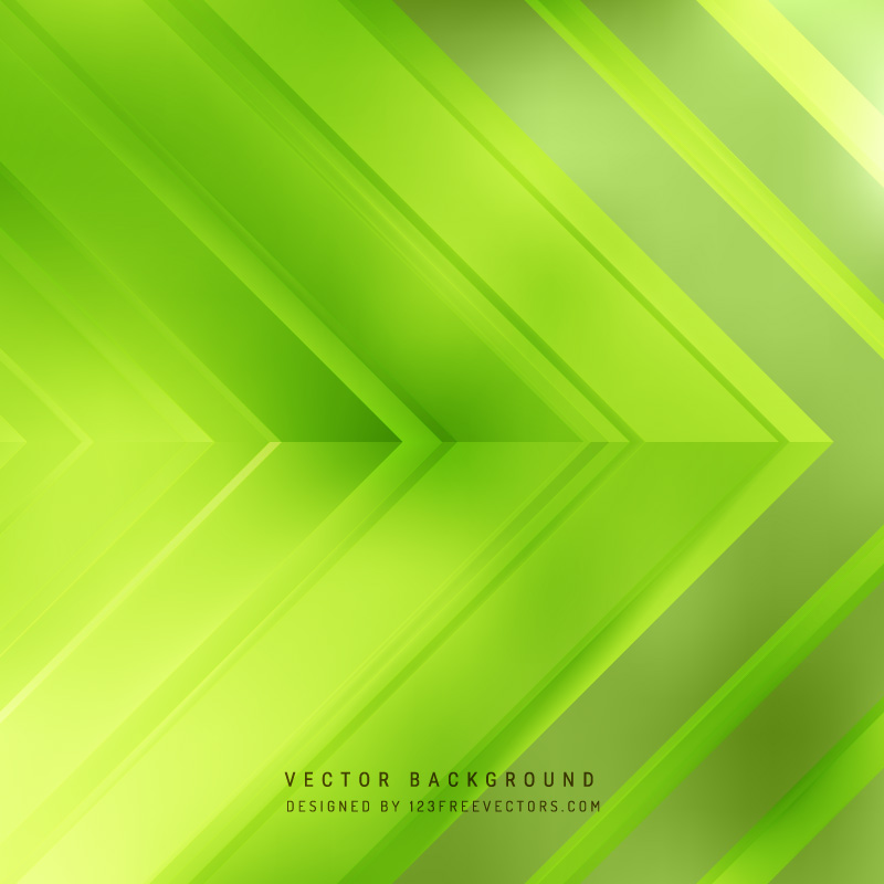 Green Arrow Background Design