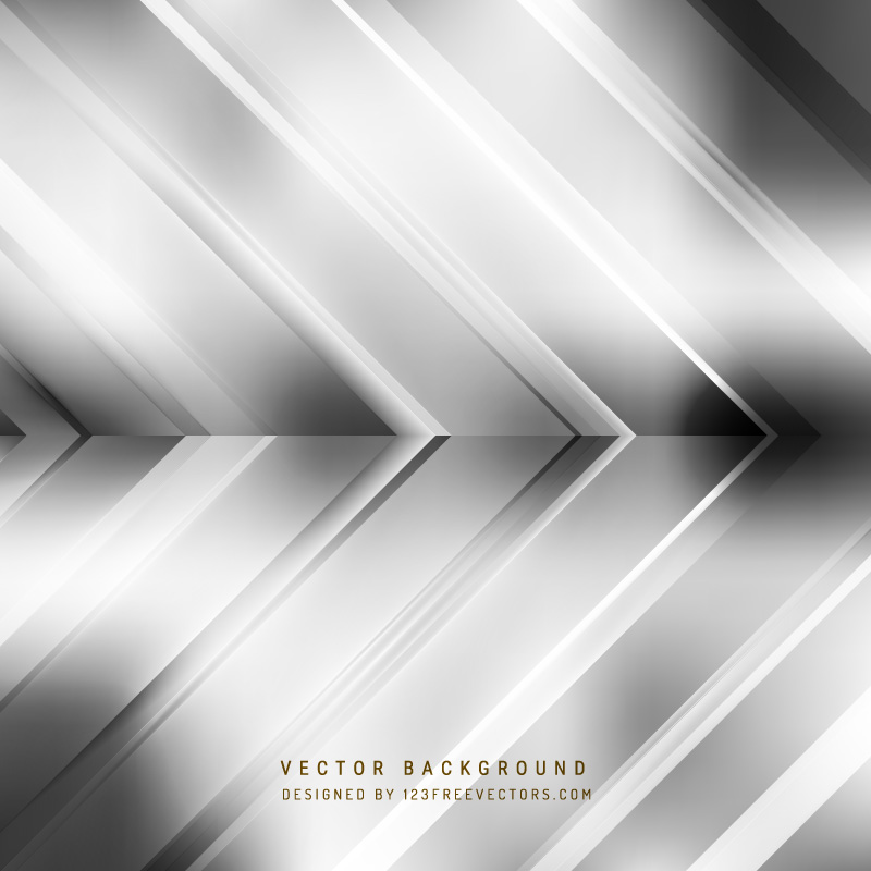 Abstract Gray Arrow Background Template