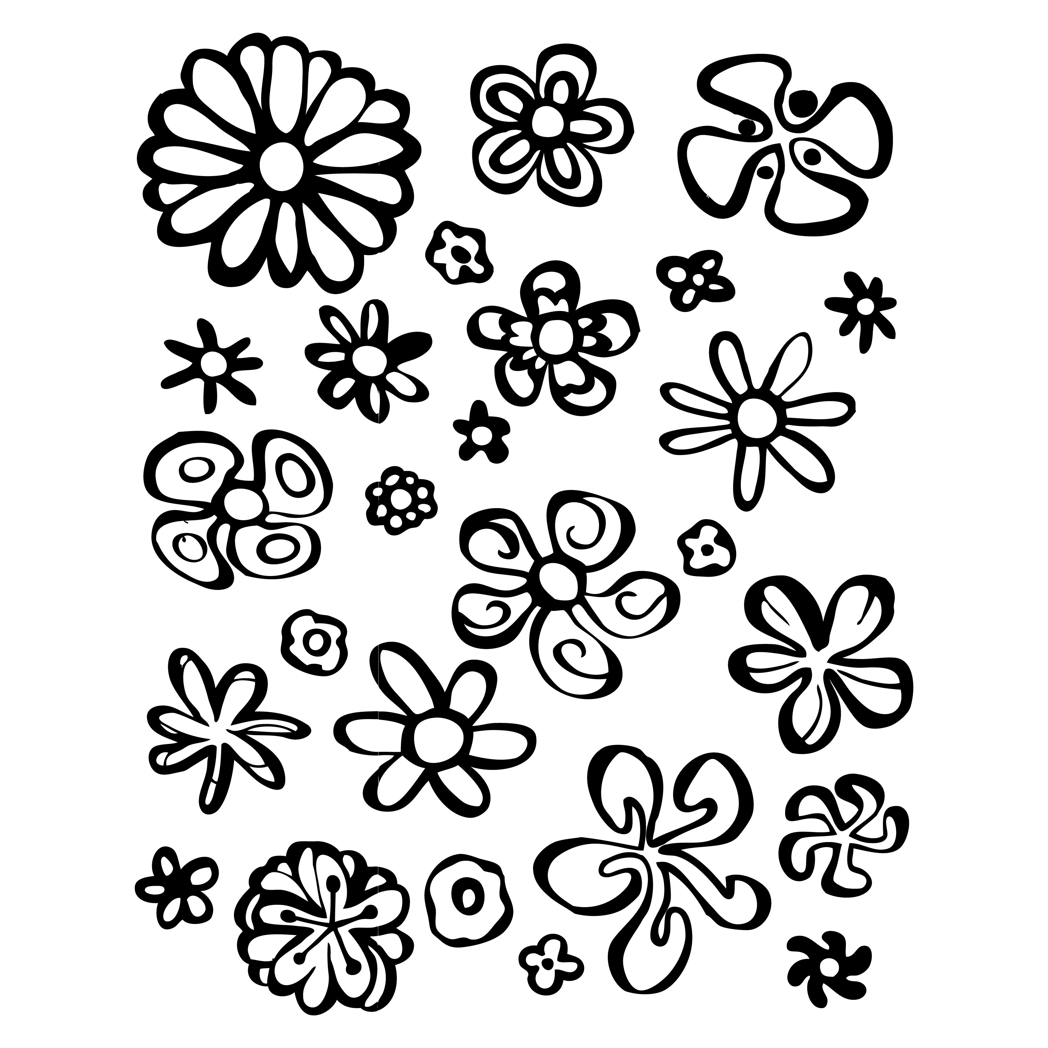 Free Hand Drawn Flower Vector