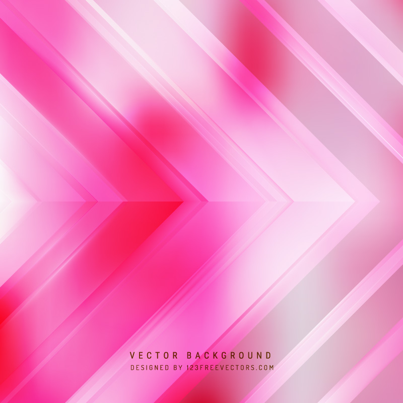 Abstract Pink Arrow Background Design