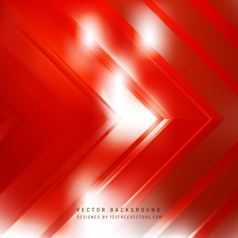 Red Arrow Background Template