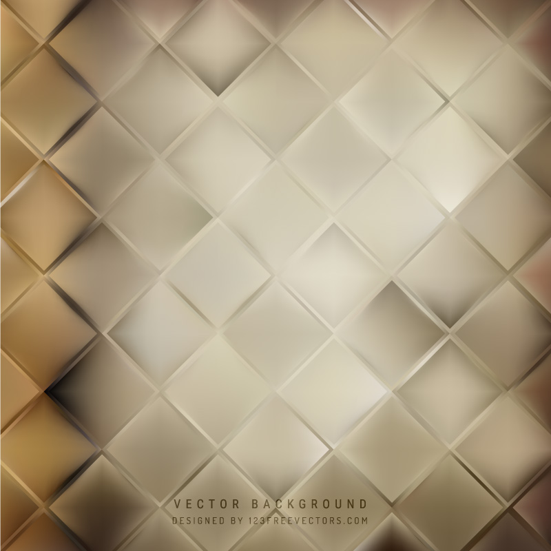 Abstract Beige Square Background Pattern