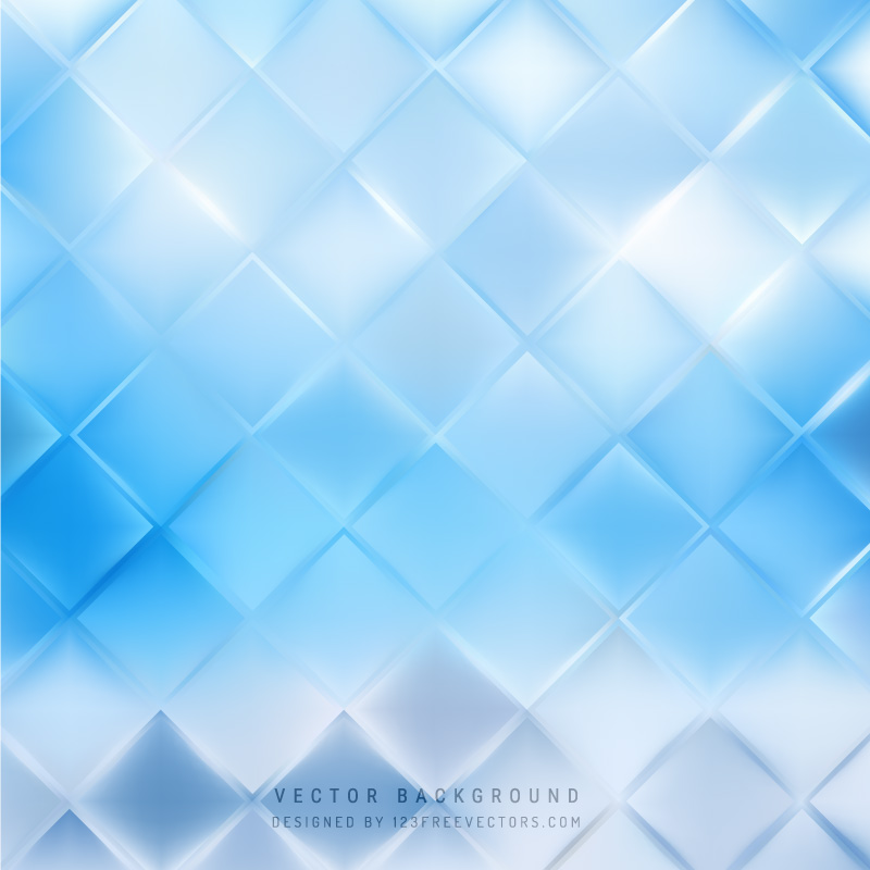 Light Blue Square Background Pattern
