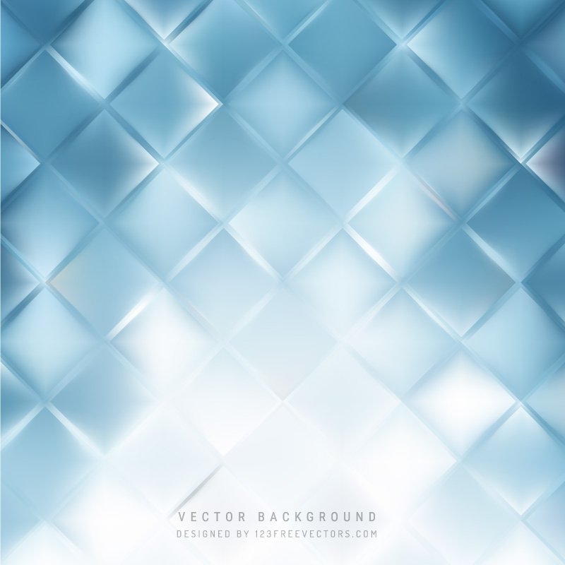 Light Blue Square Background Template