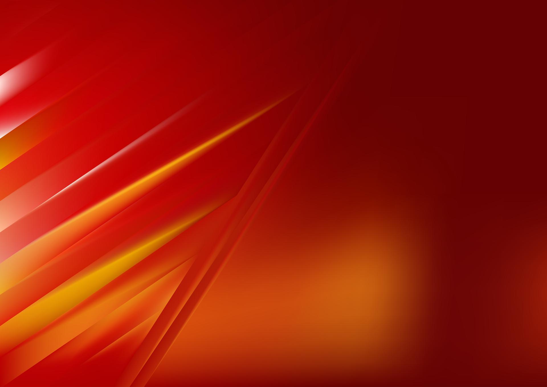 Red and Orange Abstract Background Vector Graphic