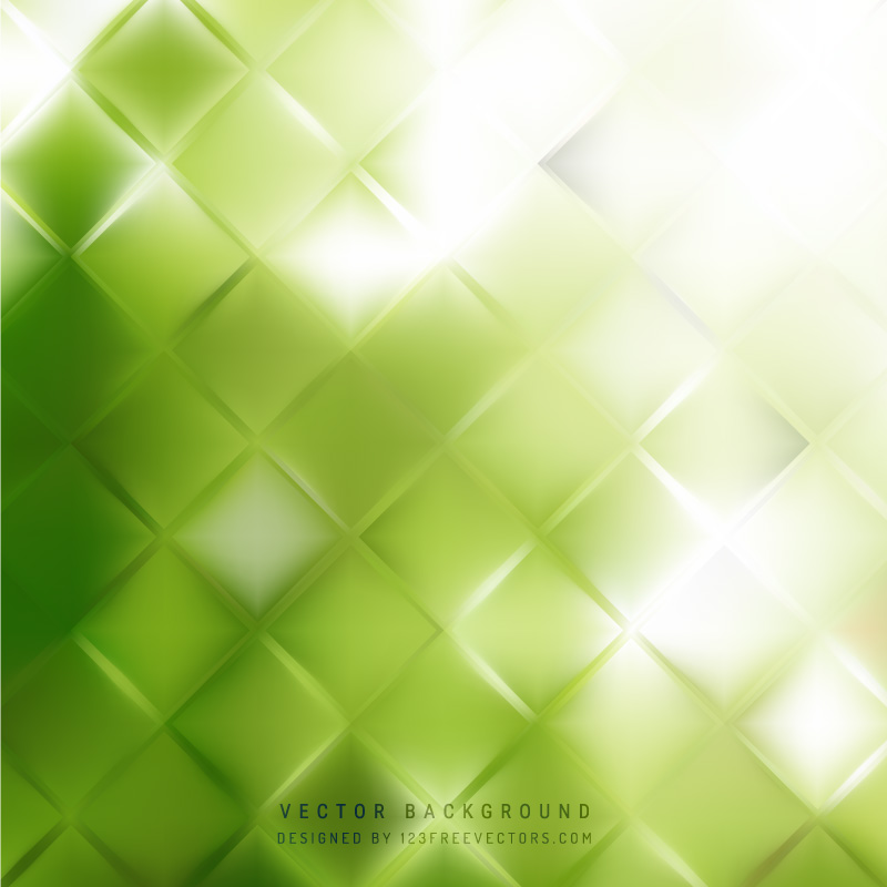 Green Square Background Pattern