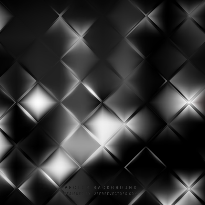 Abstract Black Square Background