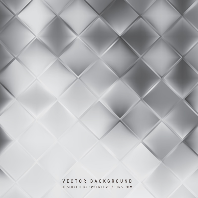 Gray Square Background Design