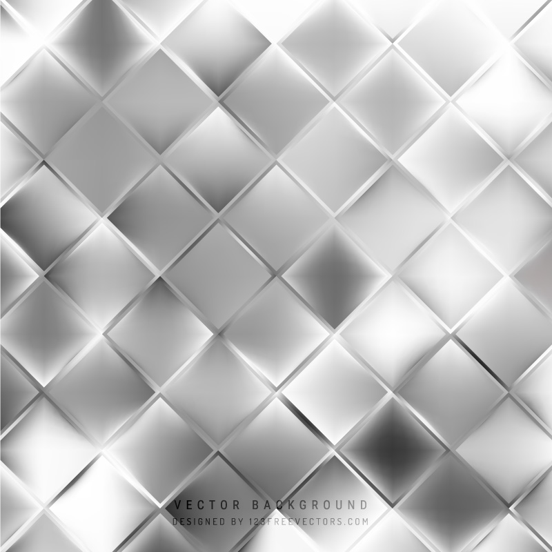 Gray Square Background Pattern