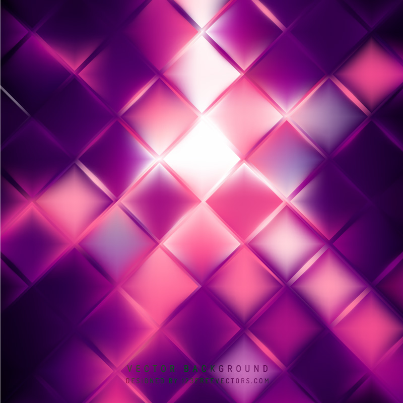 Abstract Dark Pink Square Background Design
