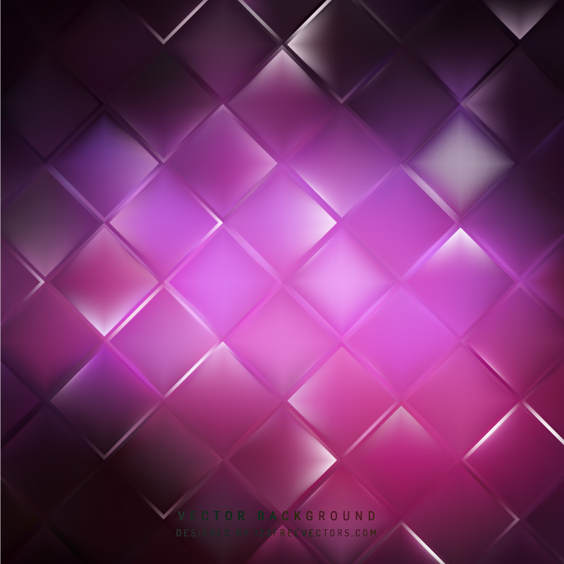 Abstract Dark Pink Square Background Template