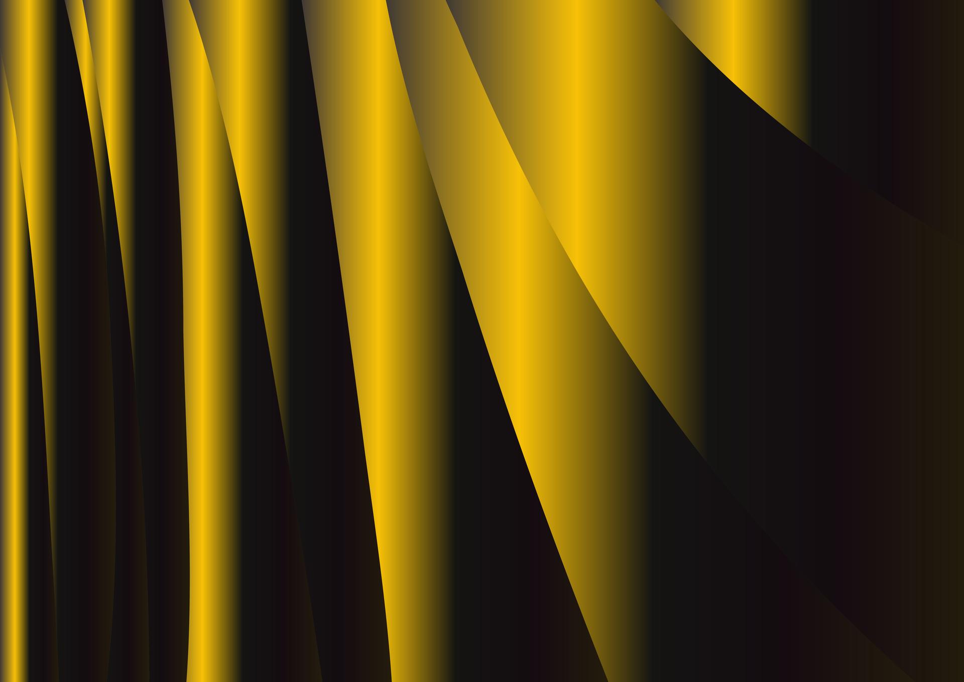 Brown and Gold Gradient Background Vector Graphic