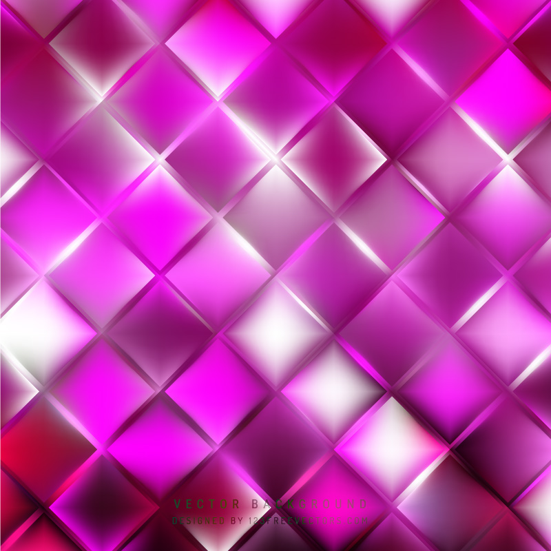 Purple Square Background Pattern