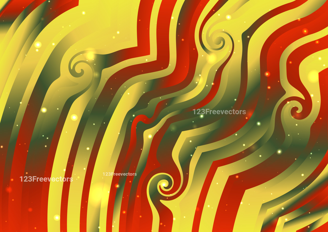 Red Yellow and Green Gradient Background Illustrator
