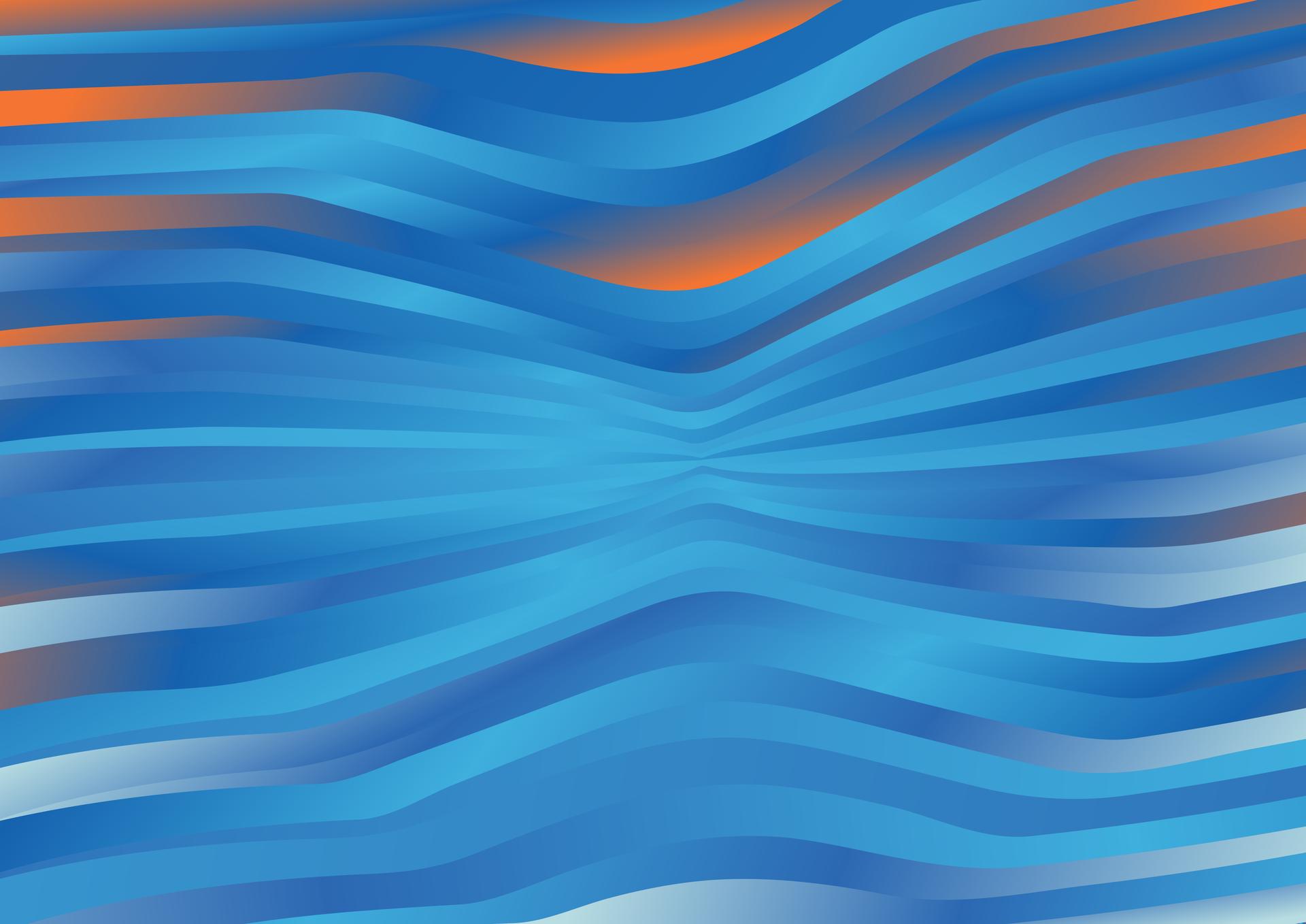 Abstract Wavy Lines Background