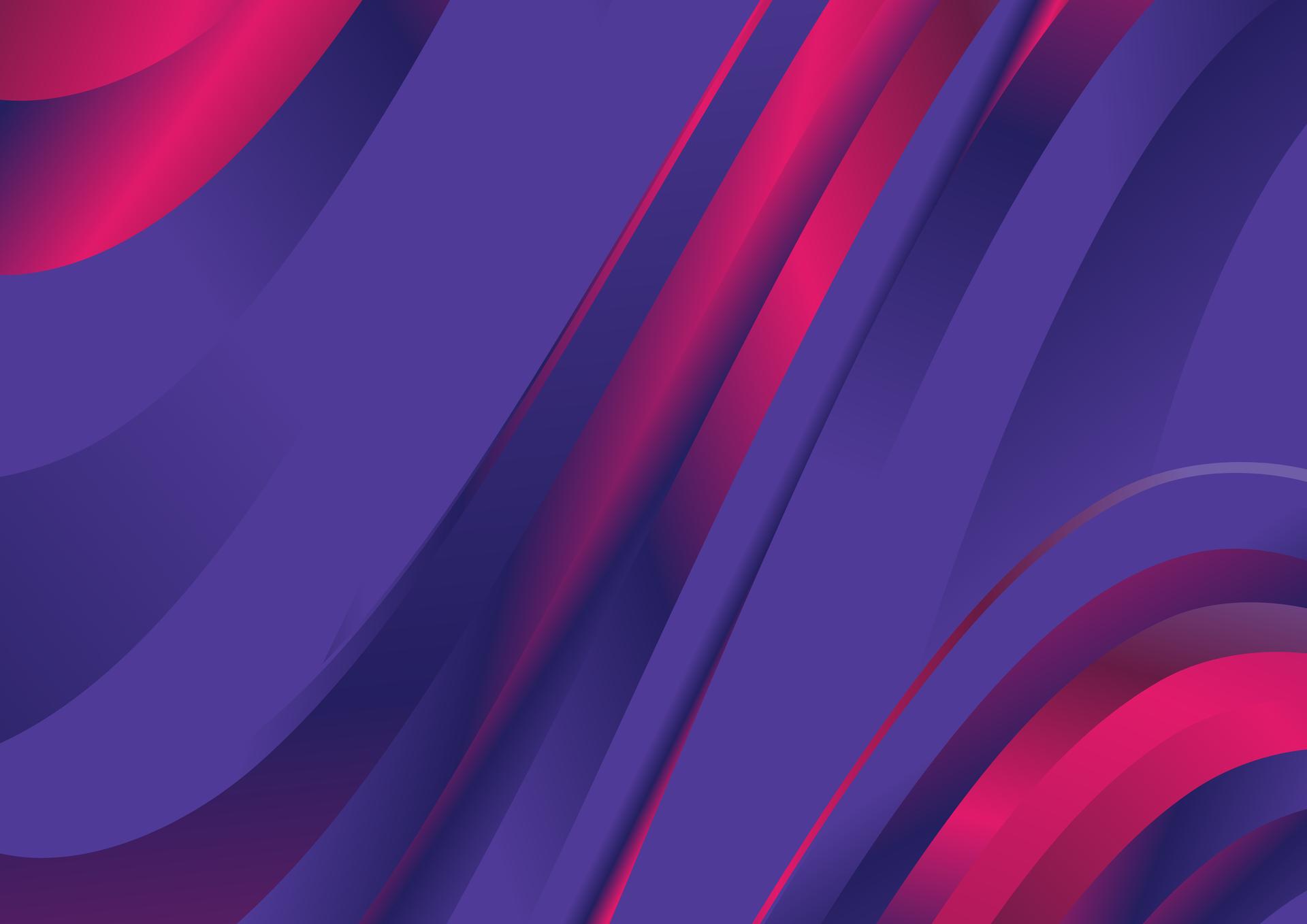 Purple and Pink Wavy Abstract Background