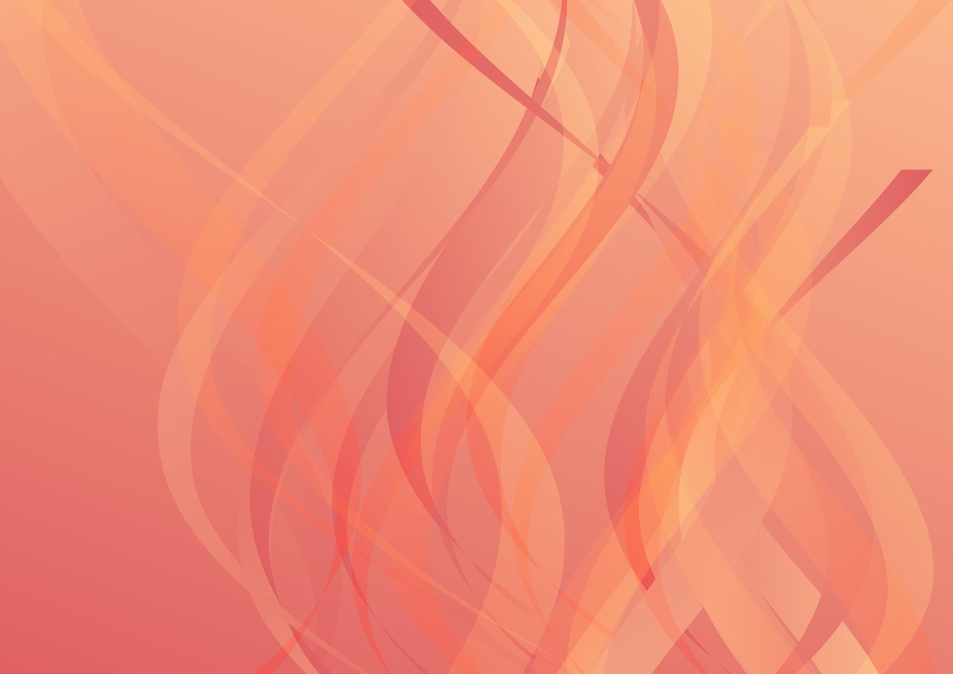 Red And Orange Abstract Gradient Vertical Wavy Background