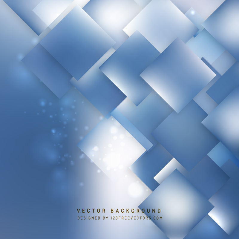 Blue Square Background