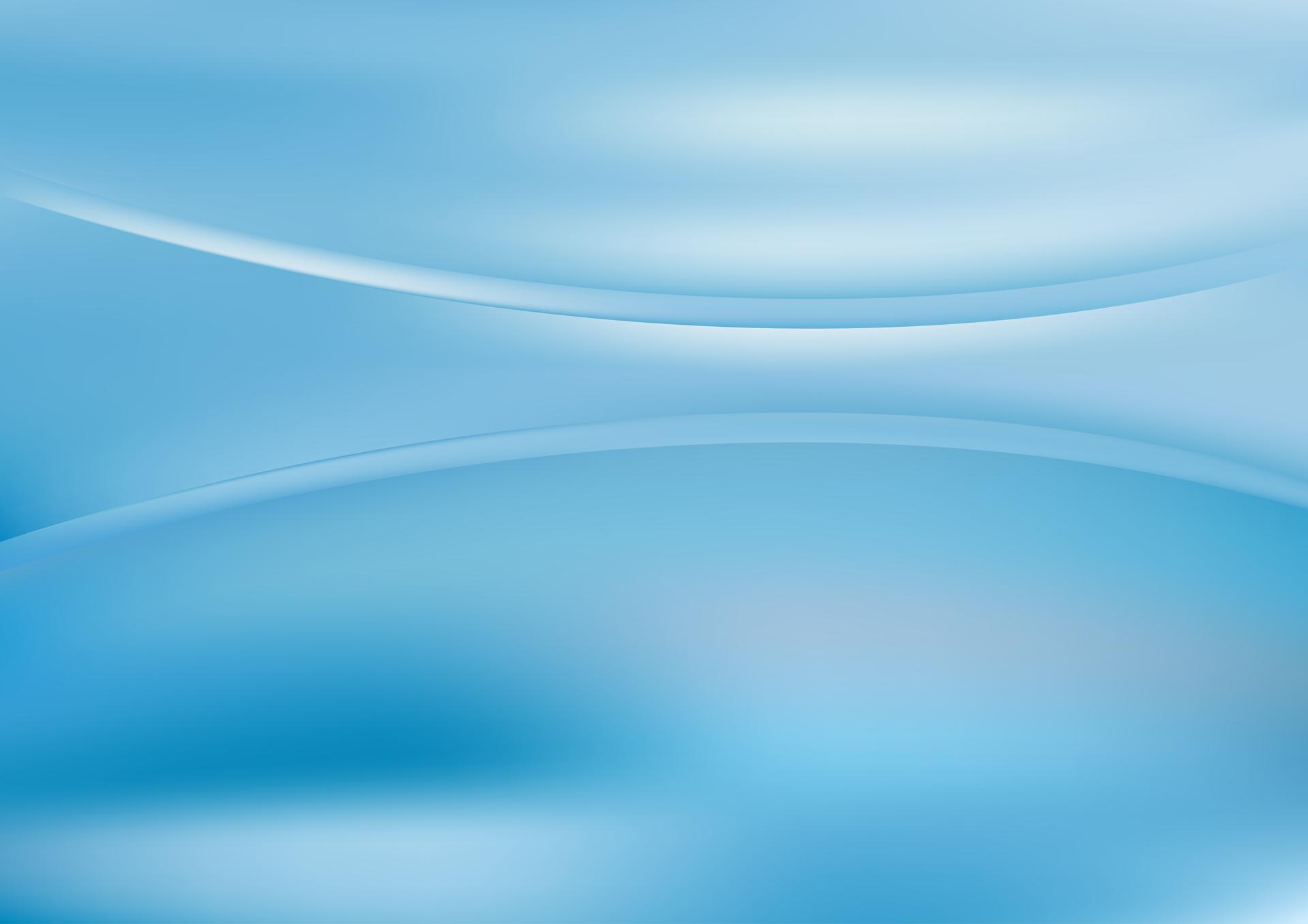 Abstract Light Blue Wave Background Template Vector Art