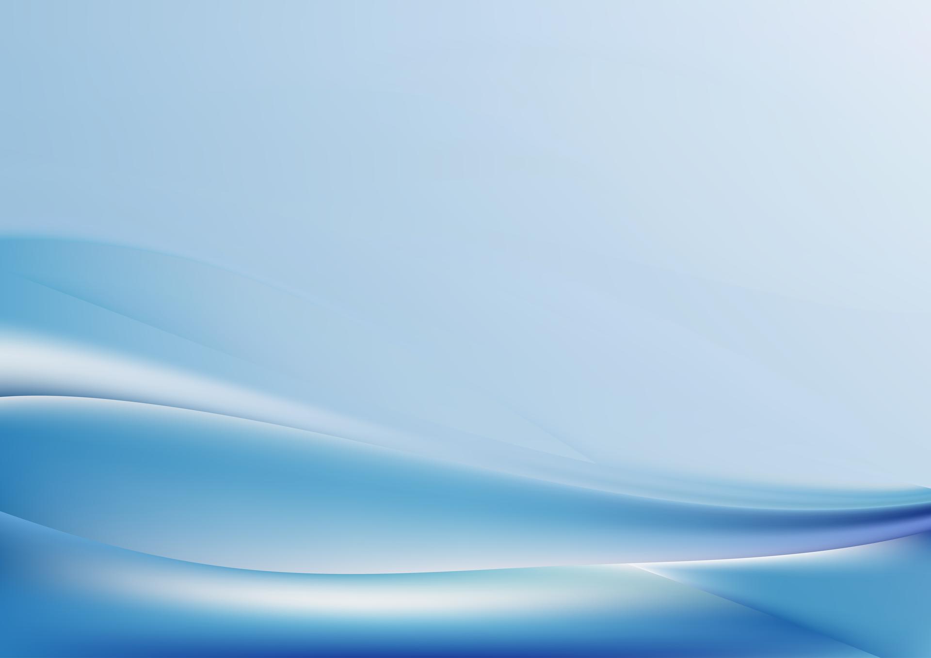 Abstract Light Blue Wave Background