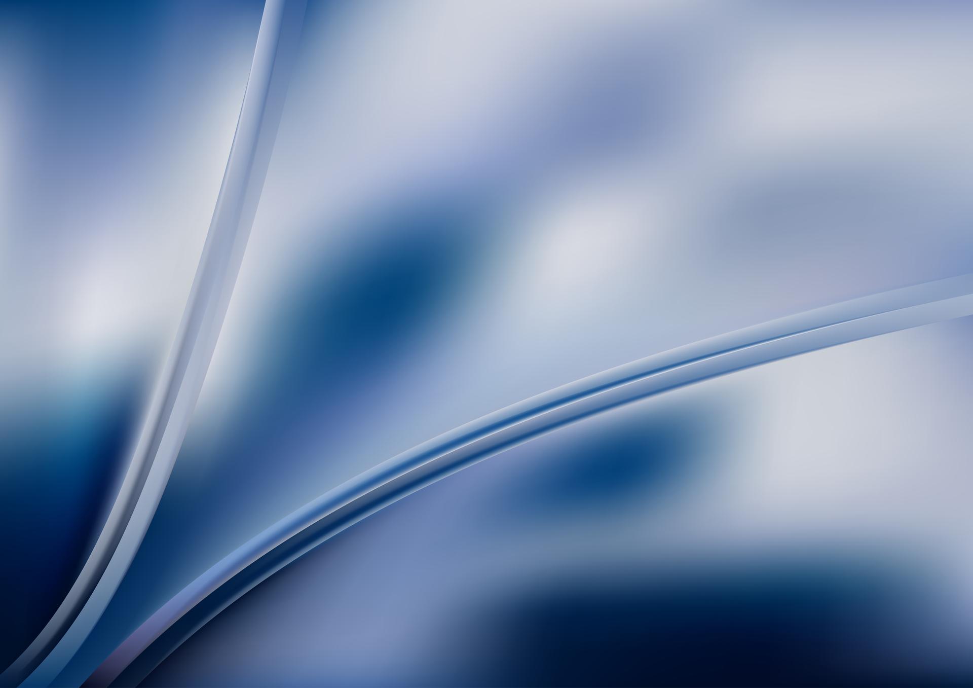 Blue and Grey Shiny Wave Background