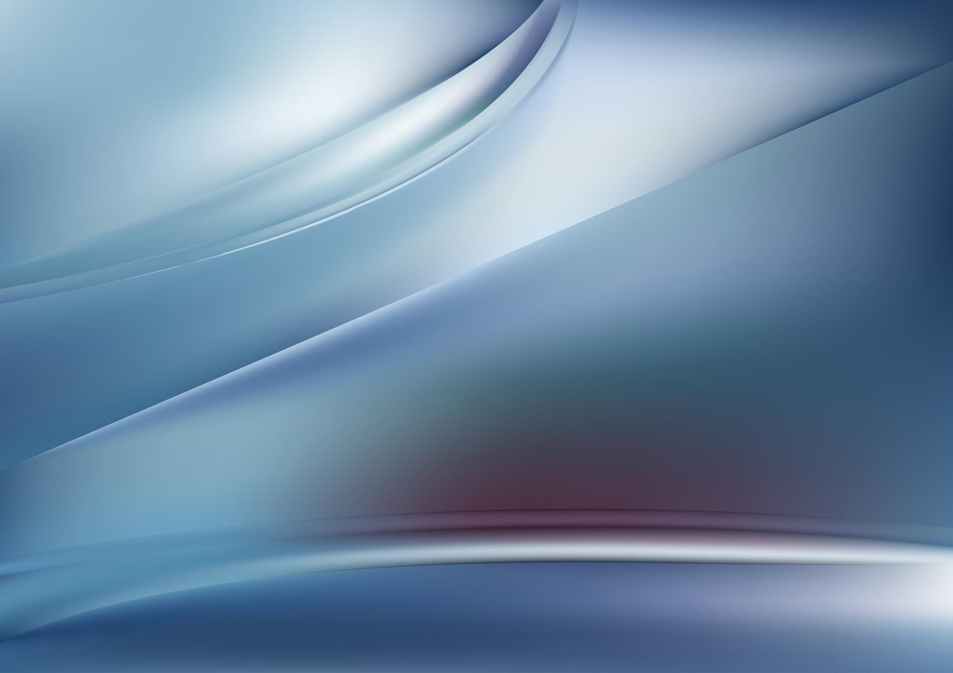 Abstract Blue Wave Background