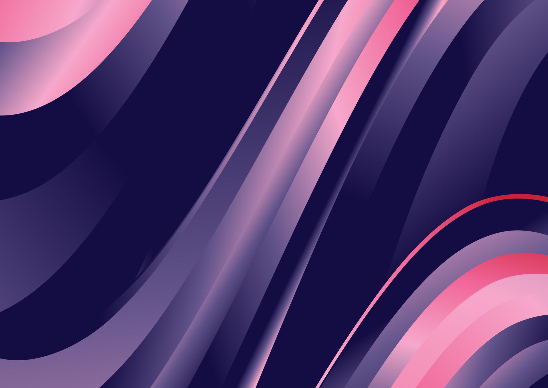 Pink and Blue Abstract Wave Background