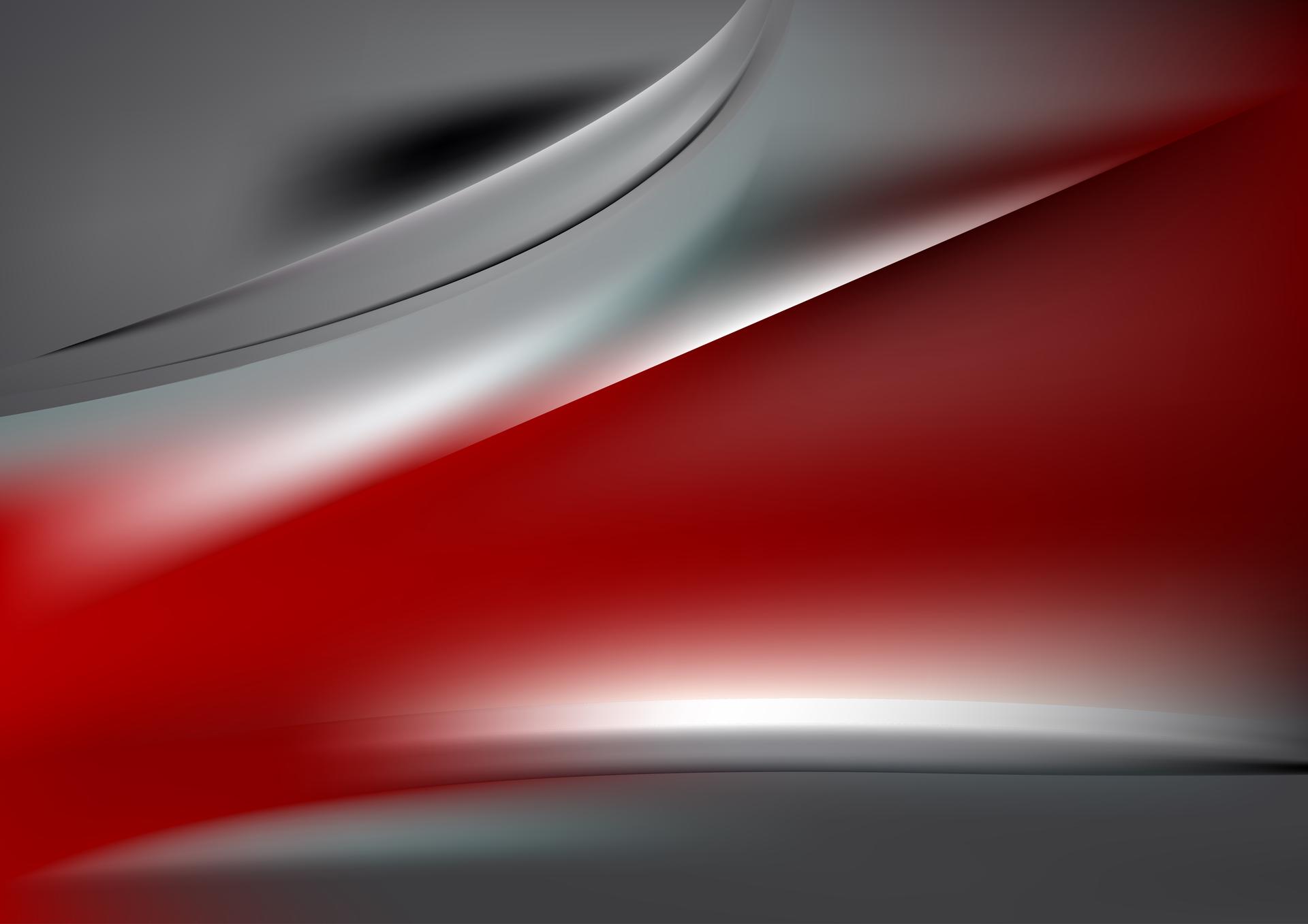 Abstract Red and Gray Background