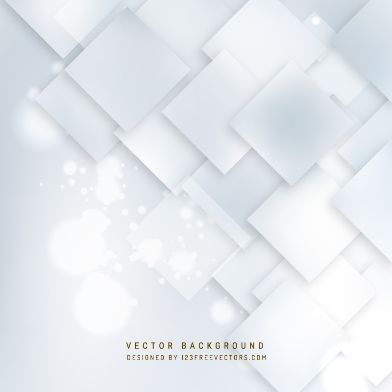 White Square Background Pattern