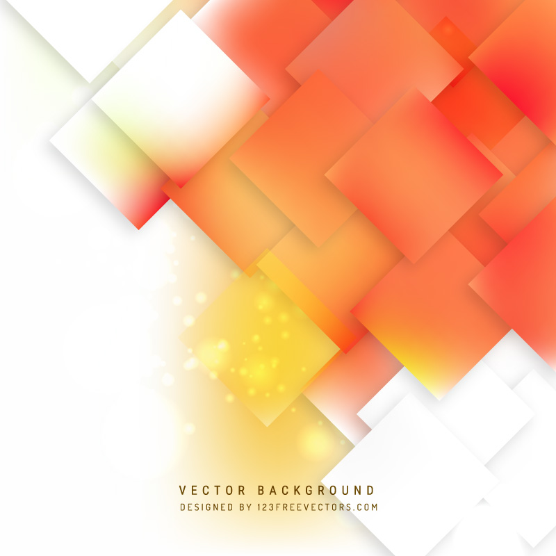 Red Yellow Square Background Design