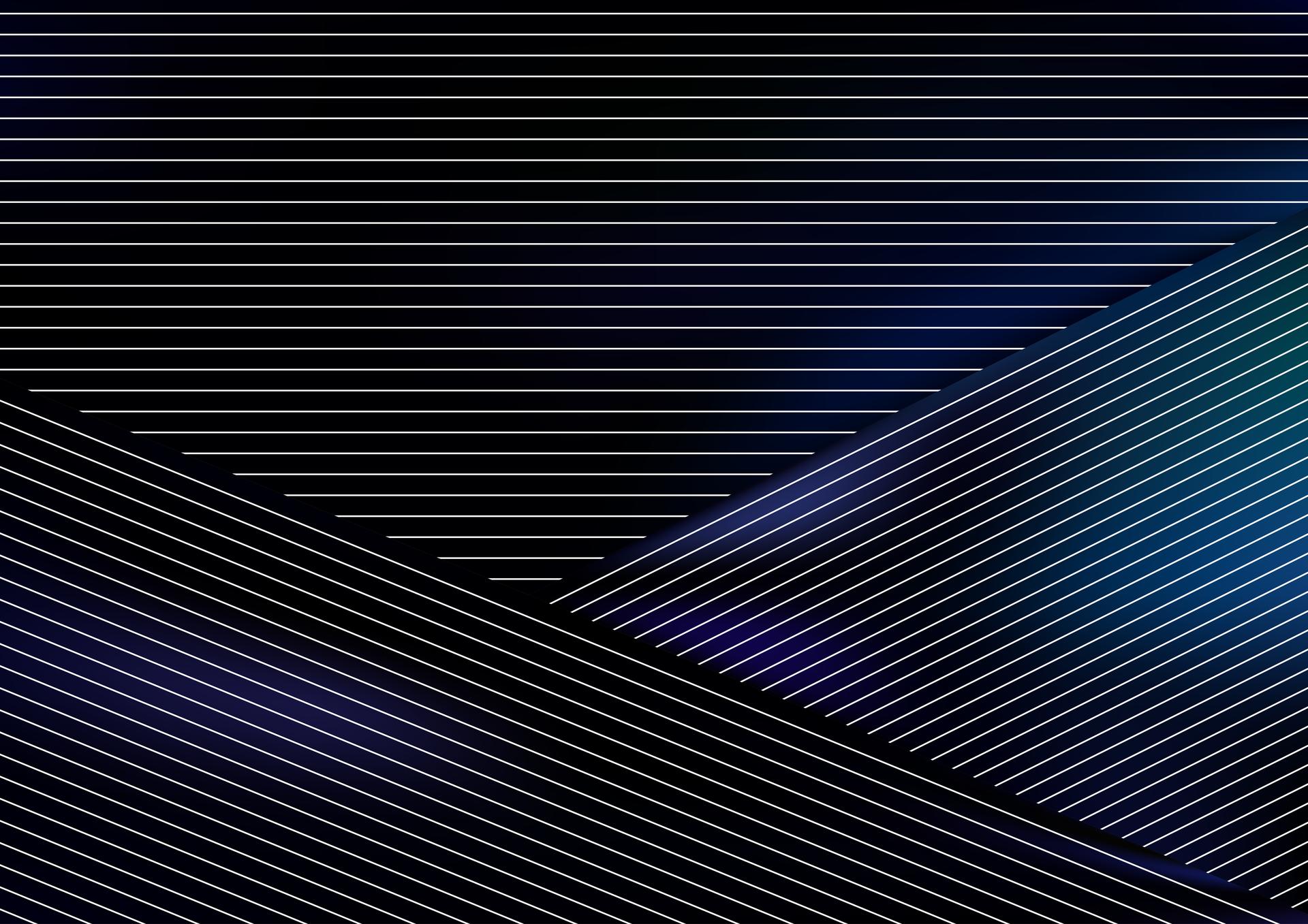 Black and Blue Parallel Lines Background Vector Image
