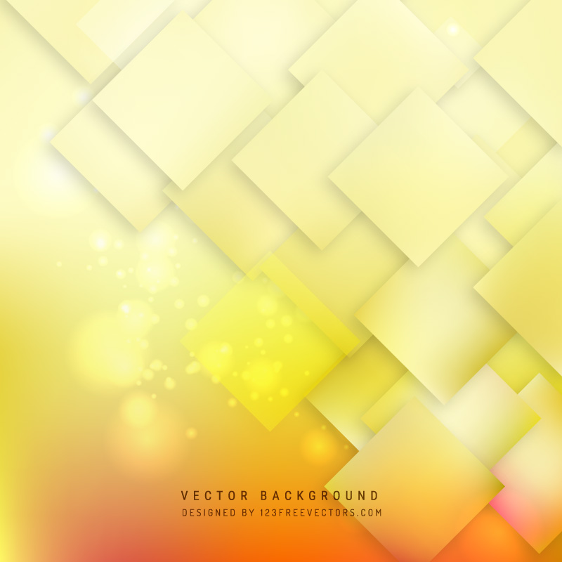 Yellow Square Background