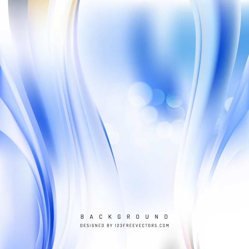 Light Blue Wave Background