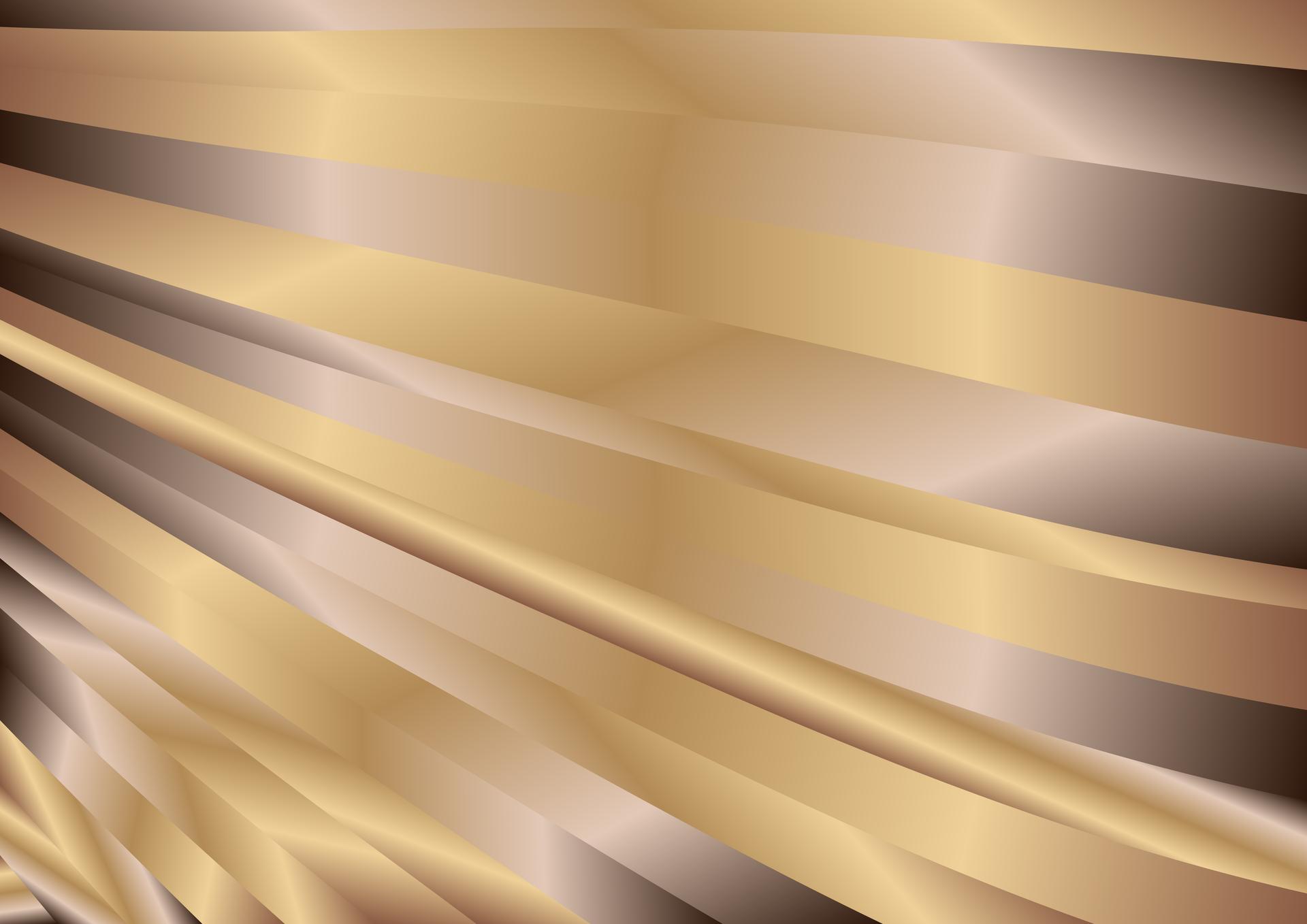 Brown and Gold Gradient Diagonal Lines Background