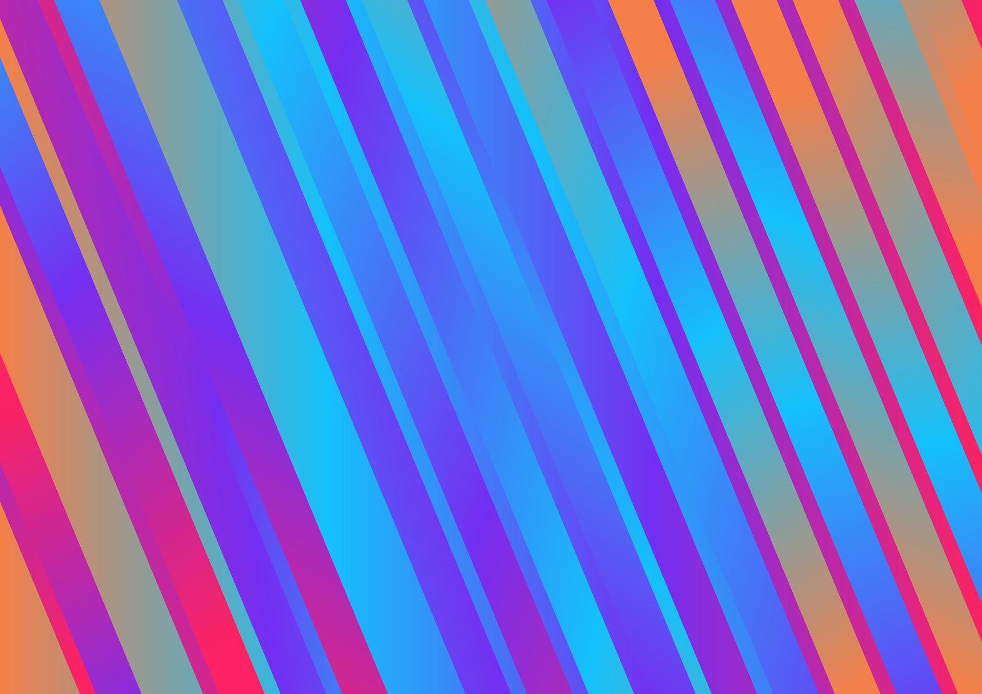 Diagonal Stripes Gradient
