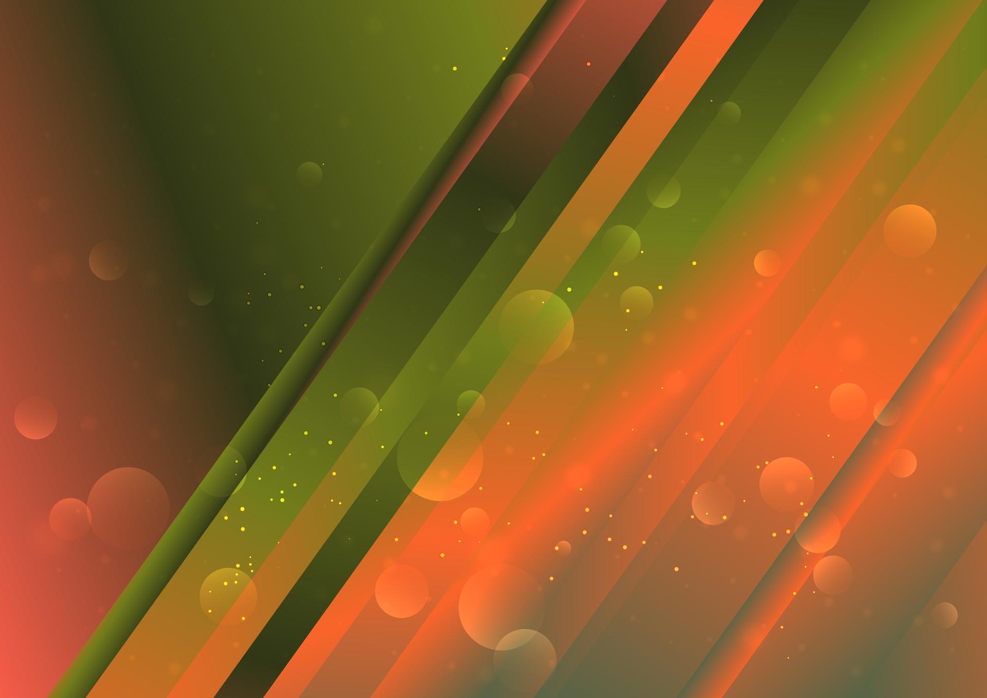 Abstract Diagonal Lines And Bubbles Background