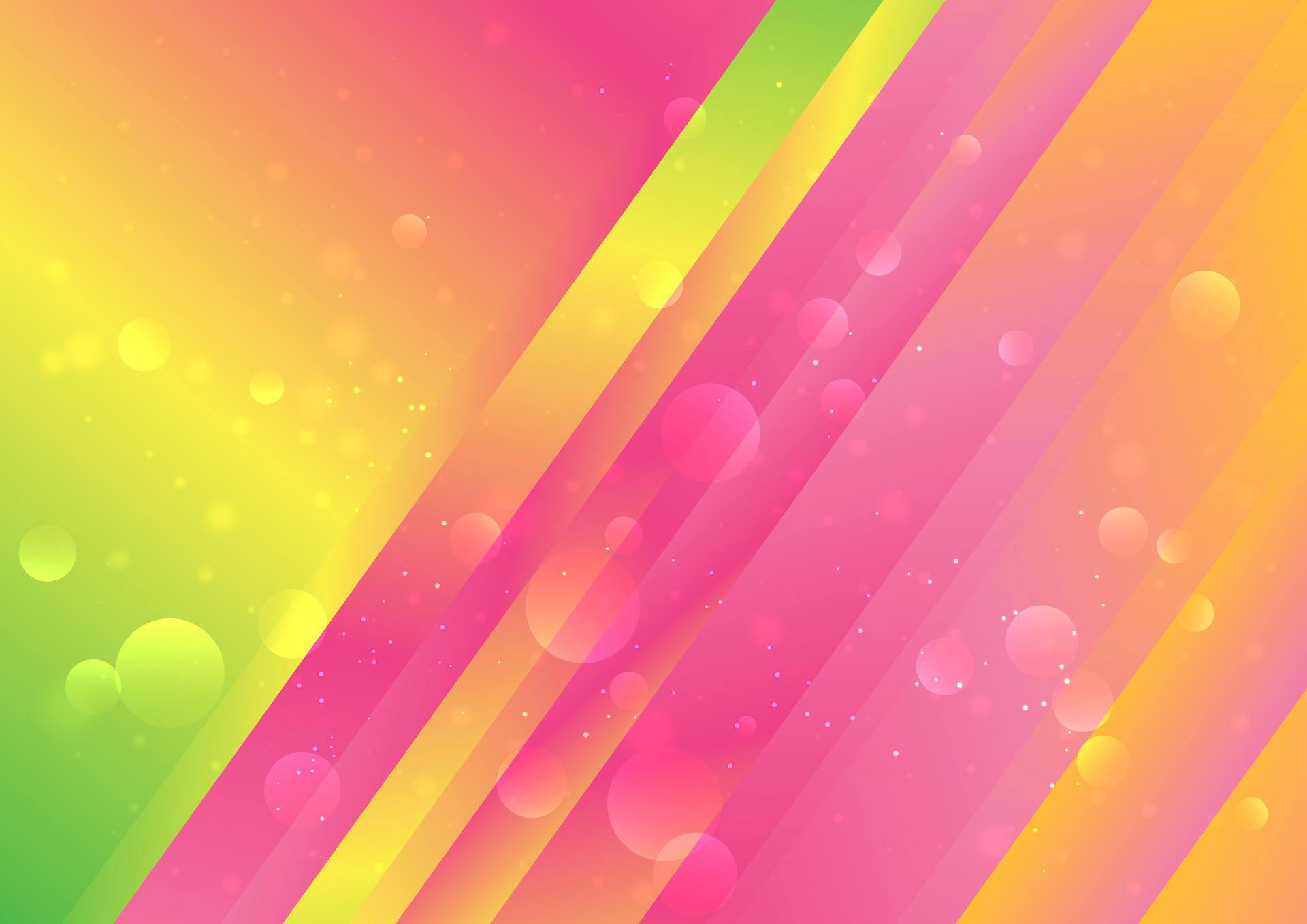 Abstract Pink and Yellow Gradient Background