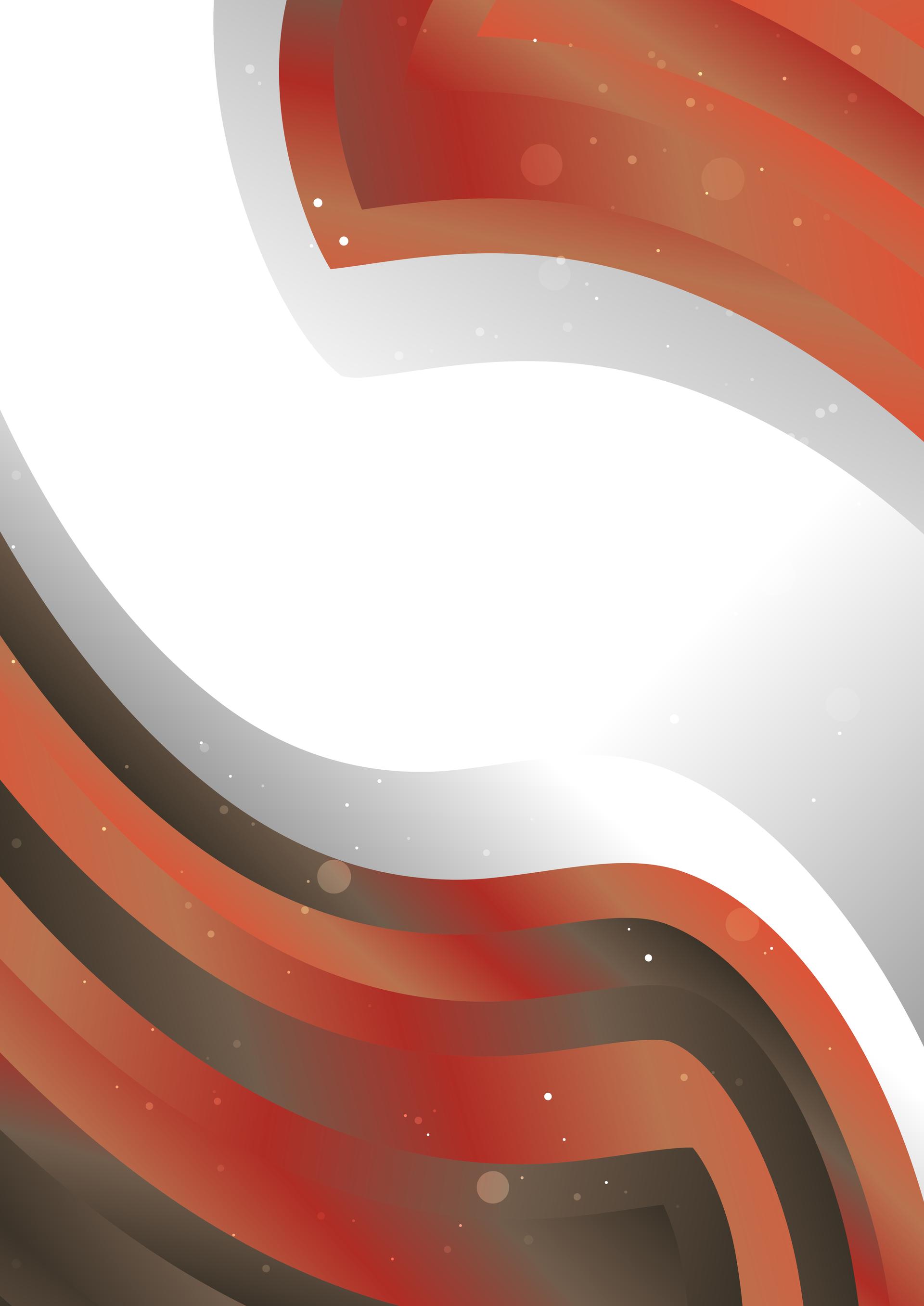 Red and Brown Gradient Wave Background