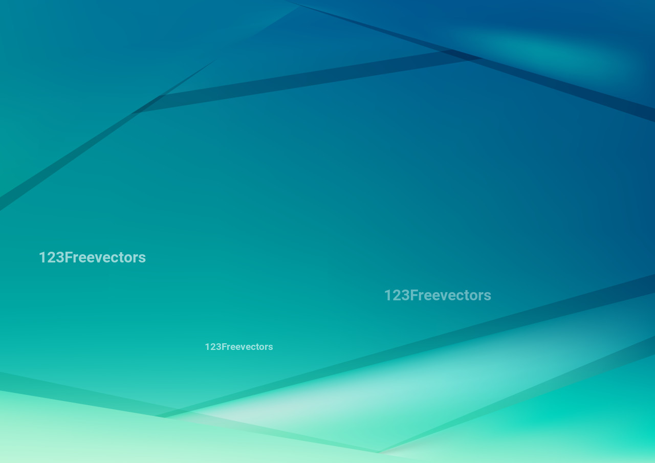 Modern Blue and Green Abstract Background