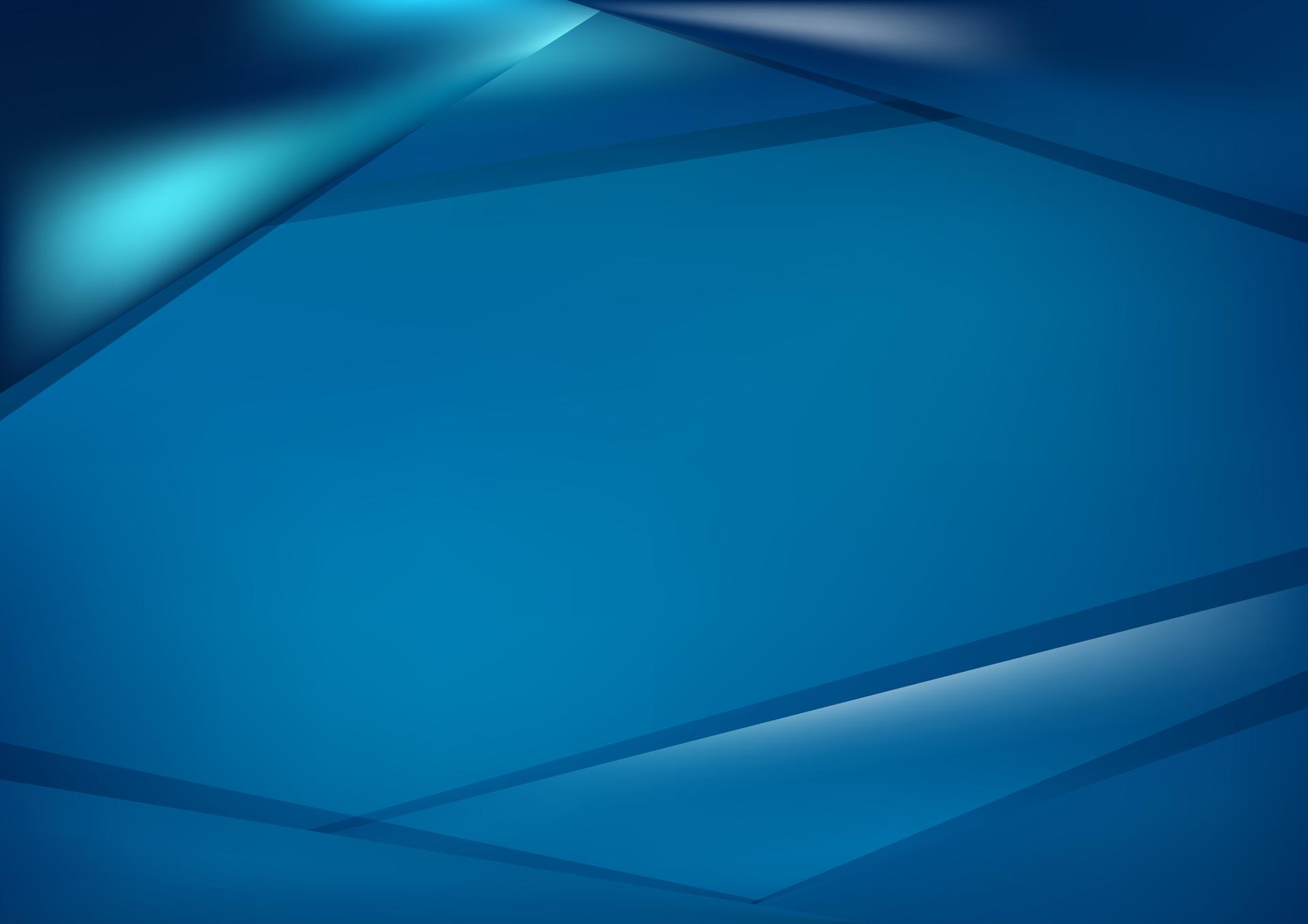 Abstract Blue Background with Geometric Lines