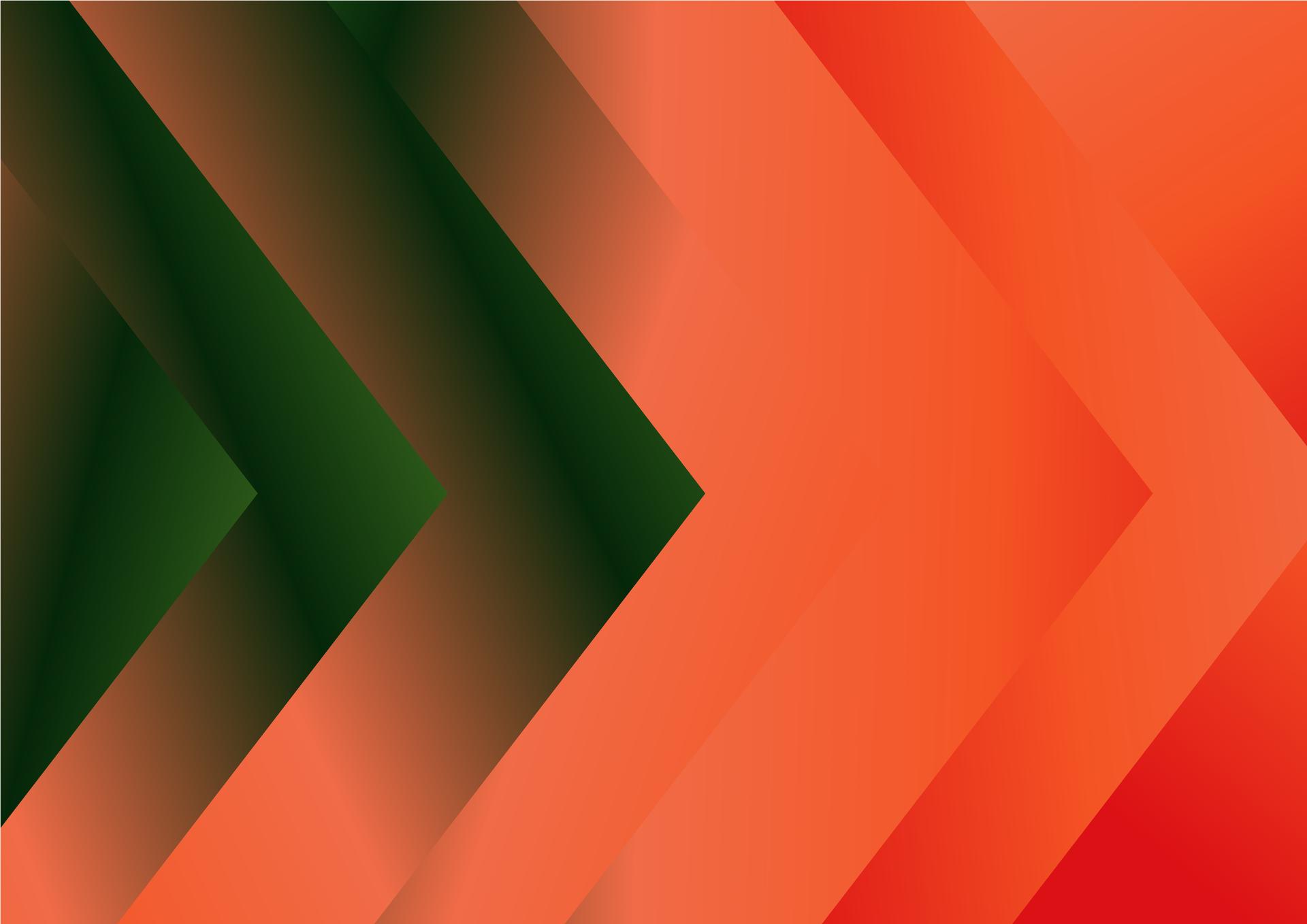 Abstract Red and Green Gradient Arrow Background Image