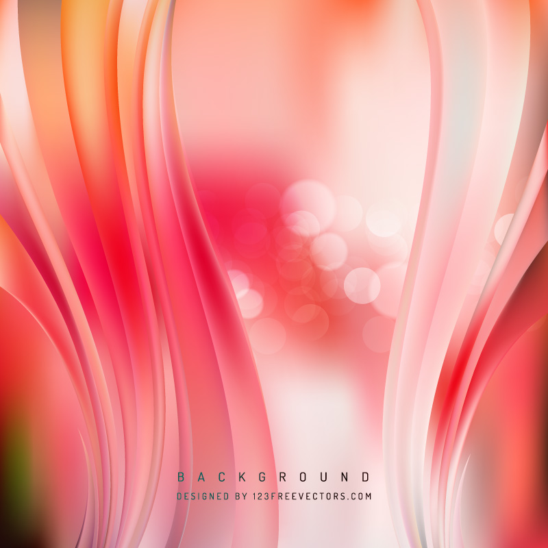 Light Red Curve Background